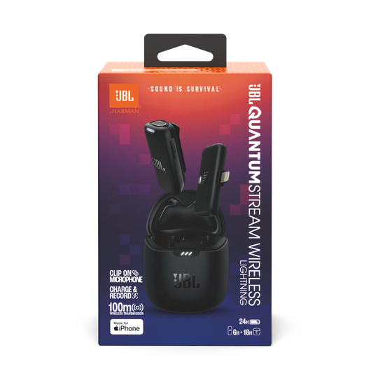 JBL Quantum Stream Wireless Lightning | Micrófono inalámbrico portátil ...