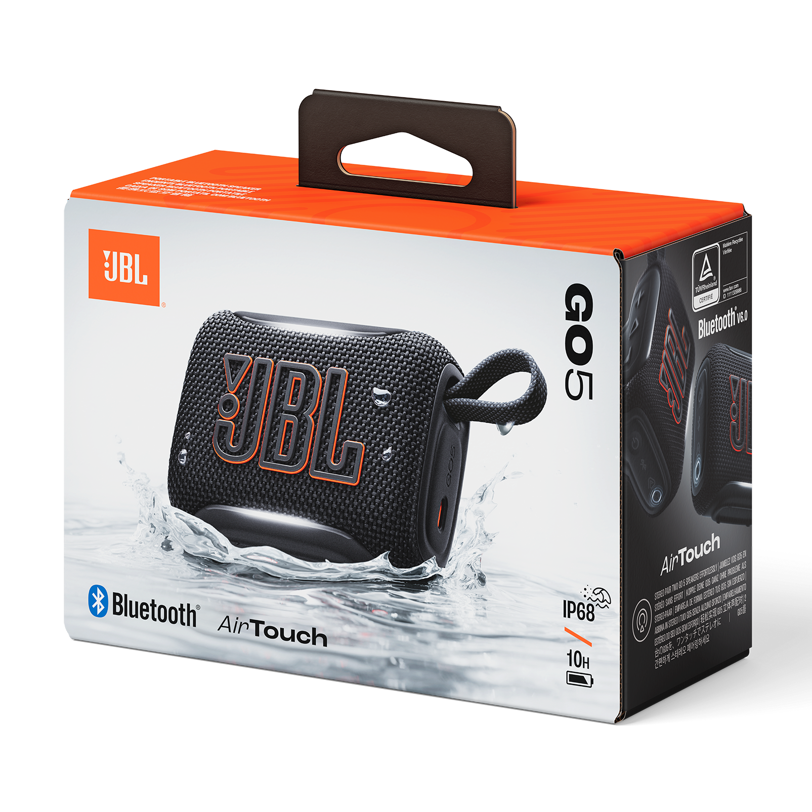 JBL Go 5 | Altavoz ultraportátil, resistente al agua y a las caídas ...