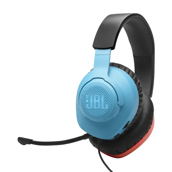 JBL Quantum 100M2 | Auriculares integrales para gaming con cable y micrófono extraíble con ...